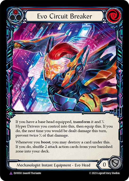 【EN】〈CF〉Evo Circuit Breaker(Red)[Alternate Border] [EVO030]