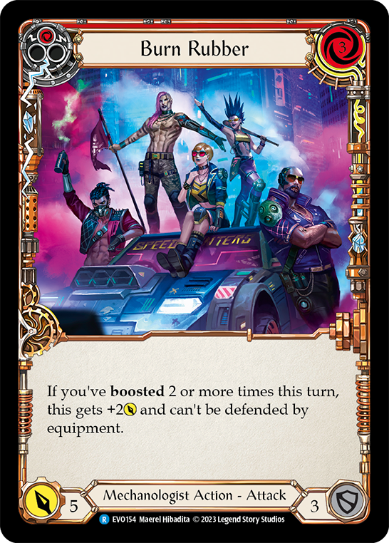 【EN】〈RF〉Burn Rubber(Red) [EVO] – Fab-girafull