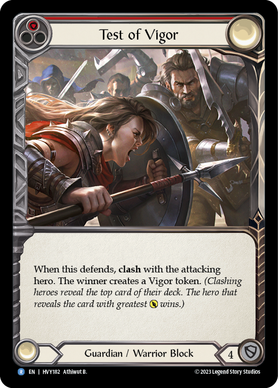 【EN】〈RF〉Test of Vigor(Red) [HVY] – Fab-girafull